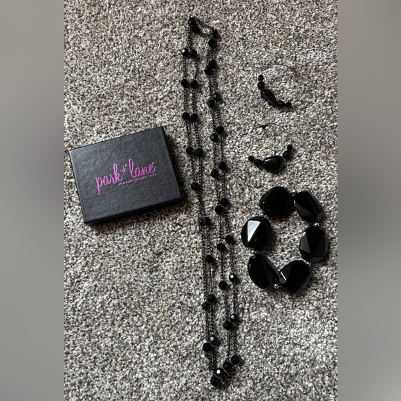 Park Lane | Jewelry | Park Lane Black Beaded Jewelry Collection | Poshmark